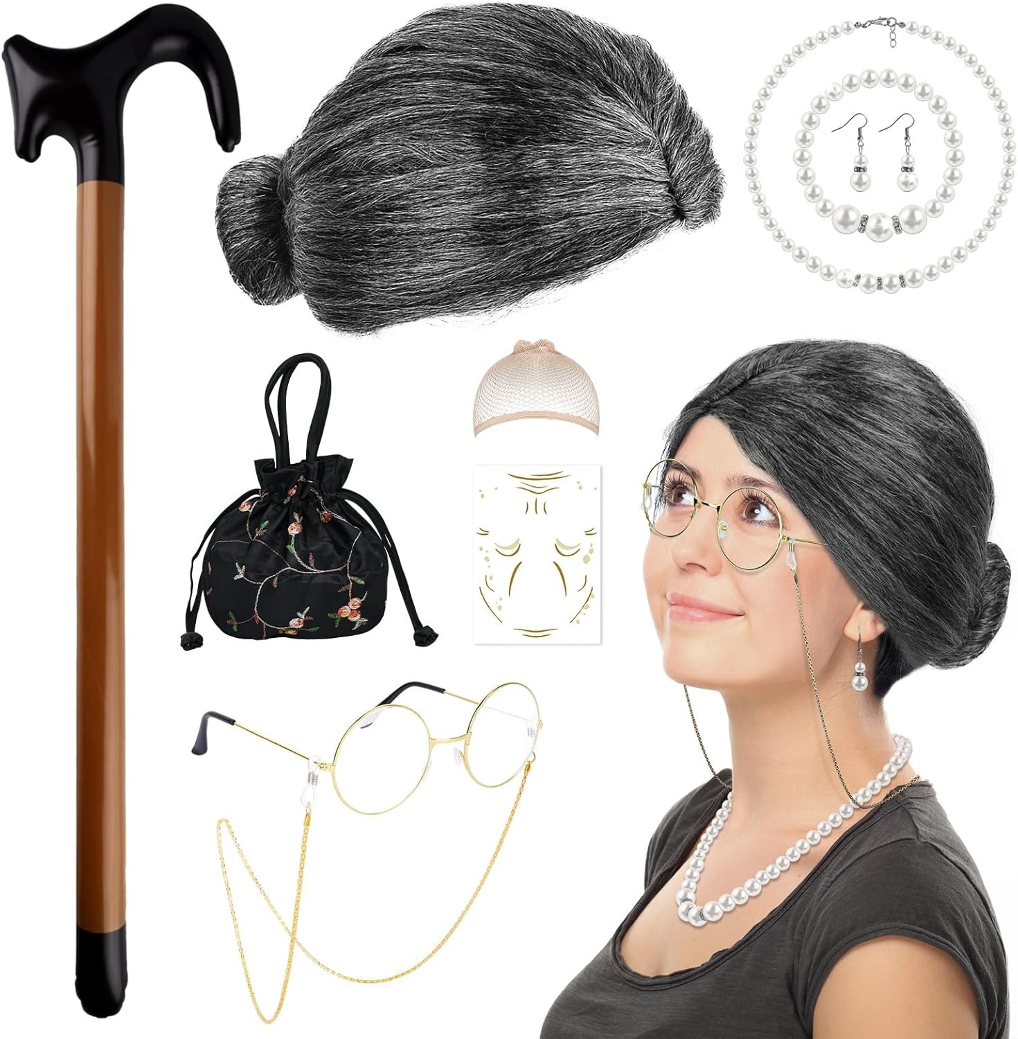 Fancy dress old lady – Find the best price