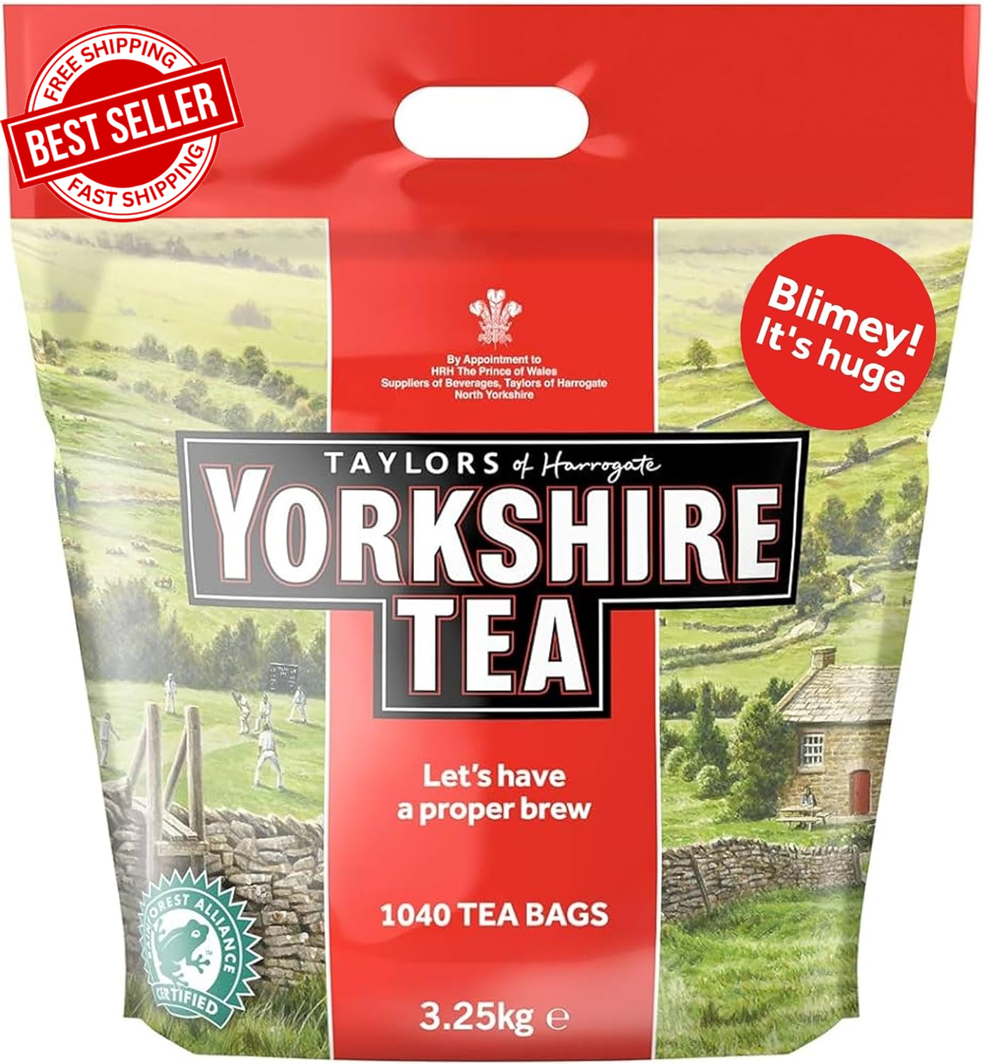 Yorkshire tea bags - Find the best price at PriceSpy